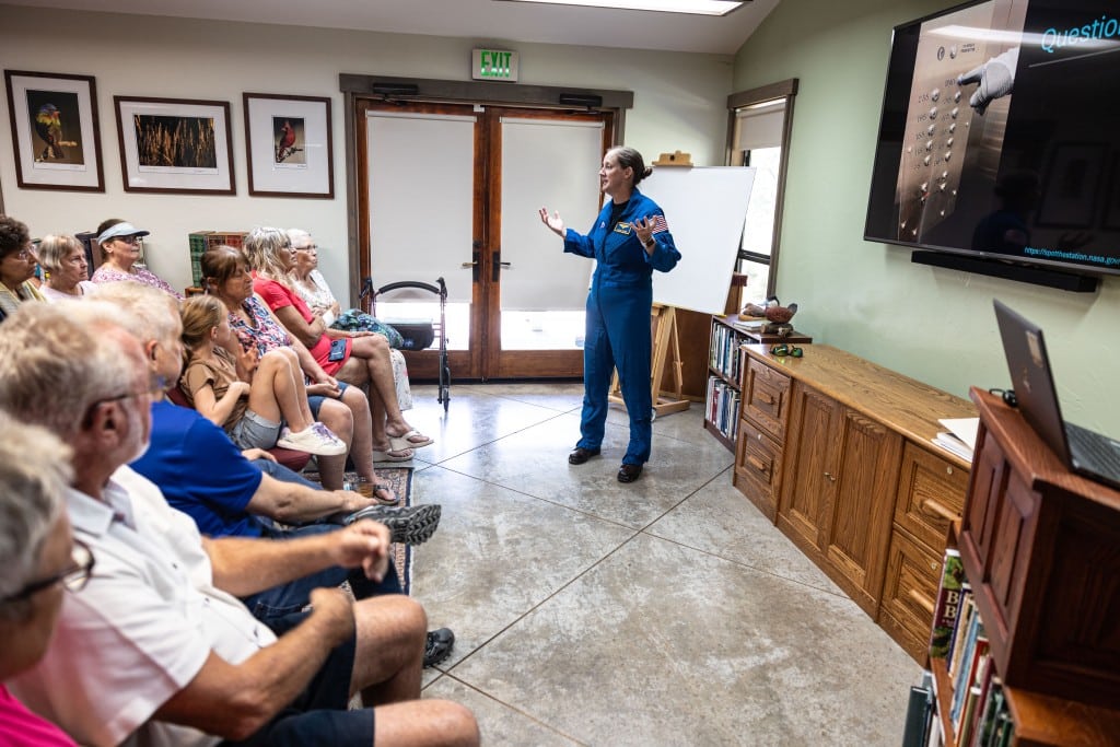 Photo gallery: Astronaut Jessica Wittner visits Riverside Nature Center ...