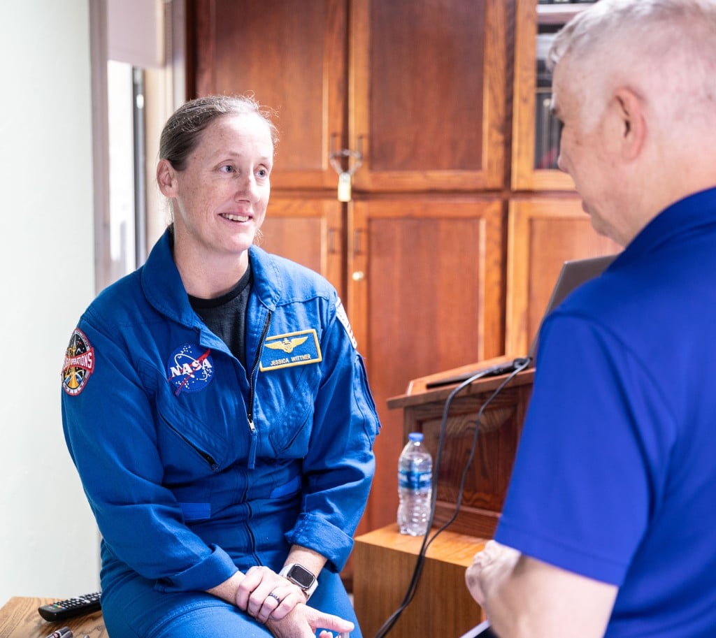 Photo gallery: Astronaut Jessica Wittner visits Riverside Nature Center ...