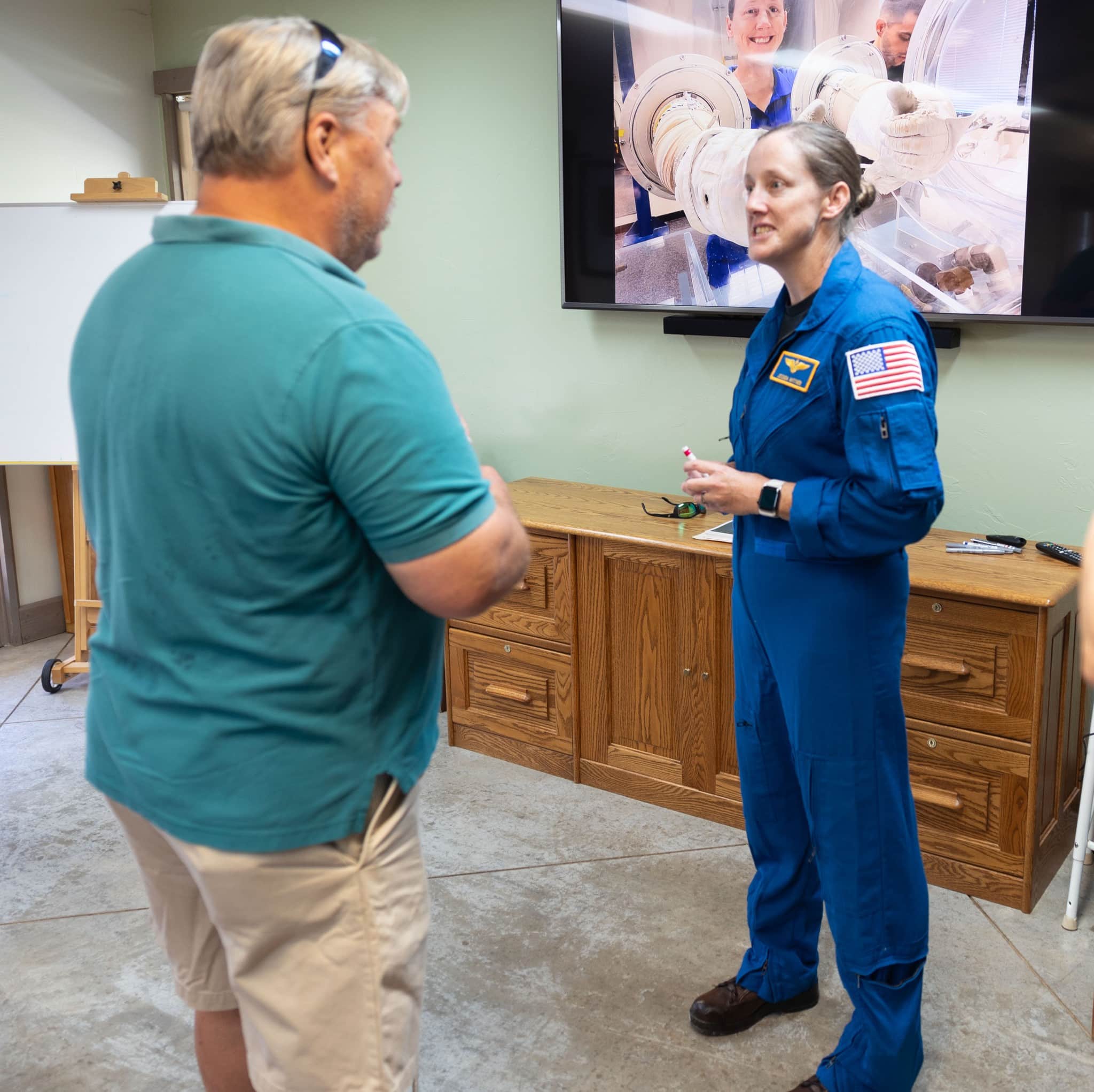 Photo gallery: Astronaut Jessica Wittner visits Riverside Nature Center ...