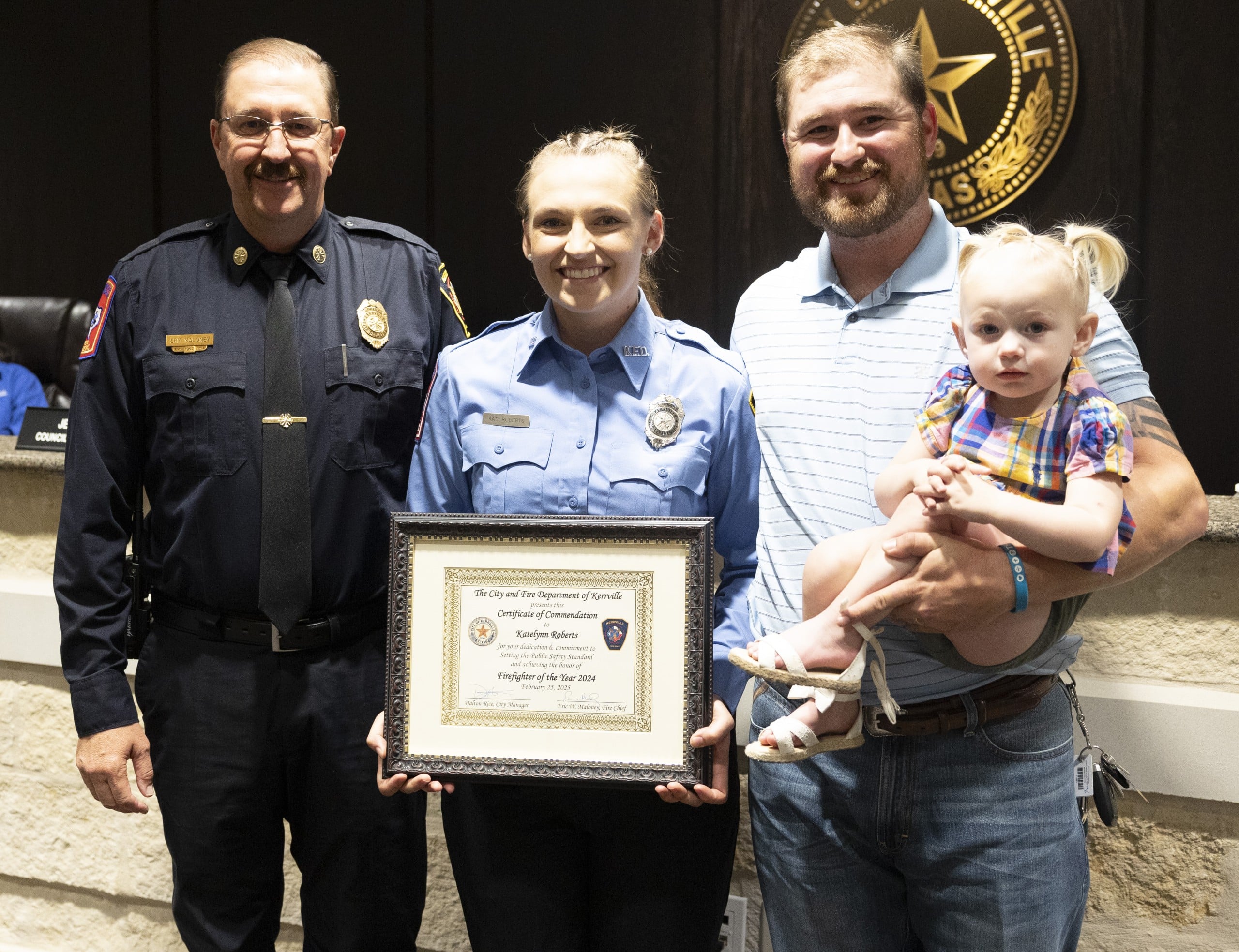 Kerrville firefighters honored for their work, heroism – The Kerr ...