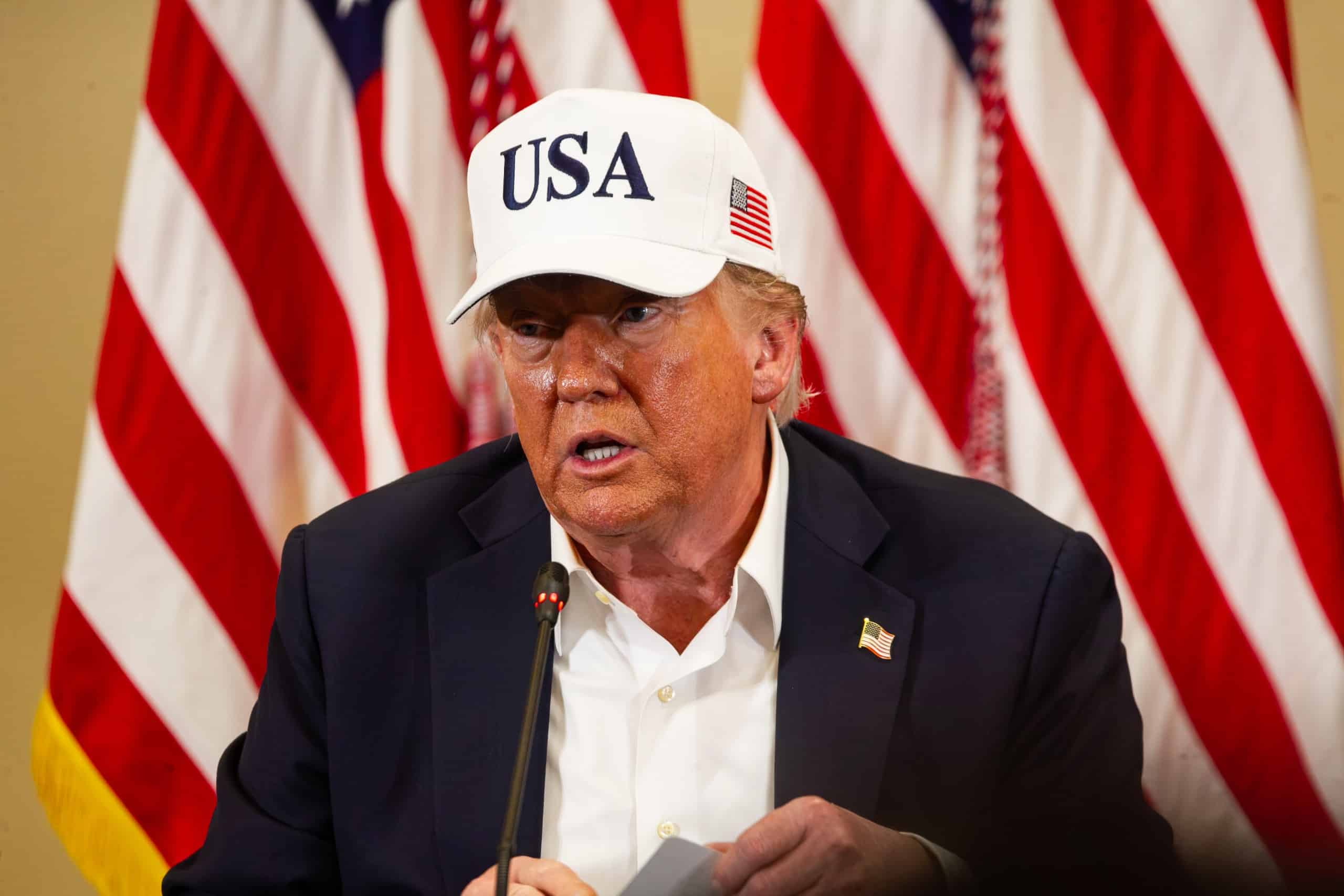 Trump visits Kerrville, says he's never seen anything like the ...