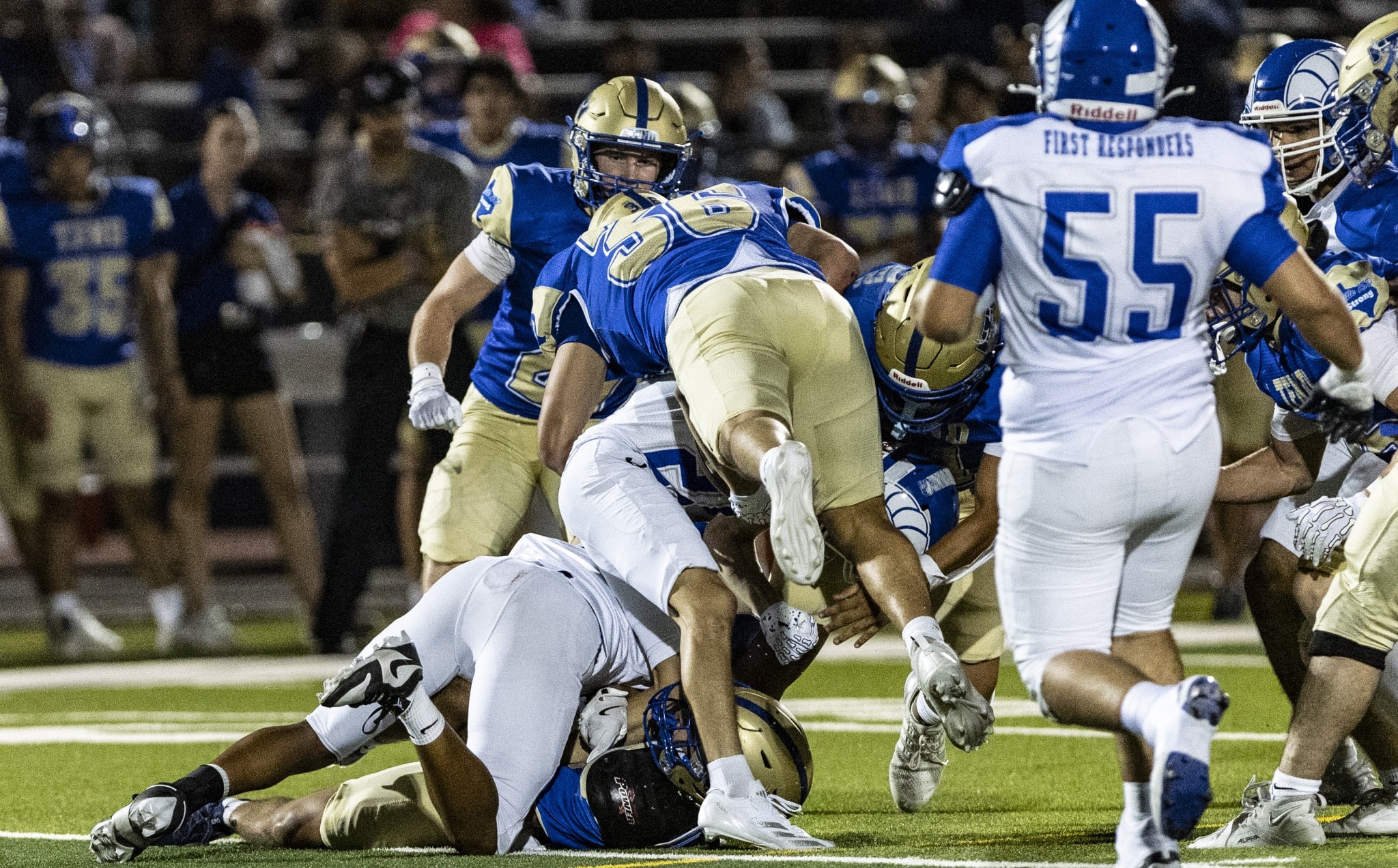 Tivy runs past Del Rio in emotional home opener to 2025 football season ...