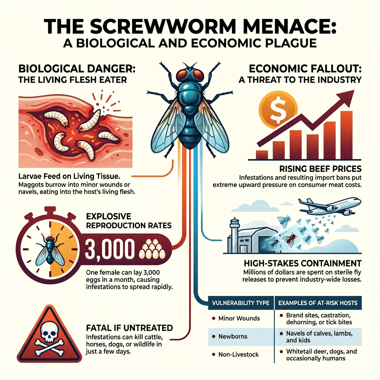 TAHC quarantines Kerr County under New World screwworm order following ...